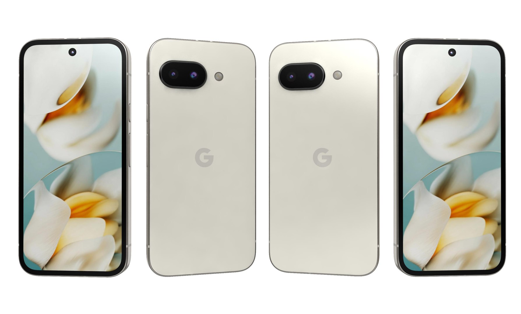 Google Pixel 9a Porcelain Model - TurboSquid 2369453