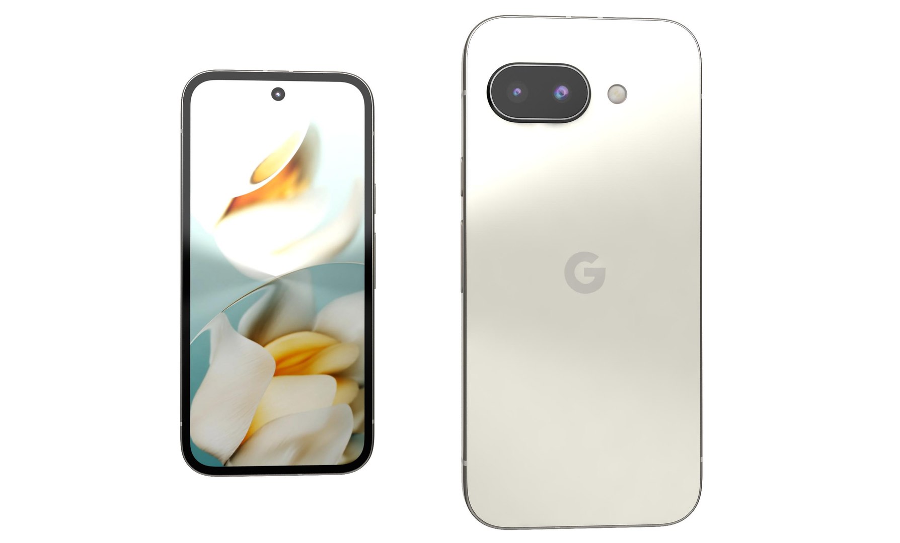 Google Pixel 9a Porcelain Model - TurboSquid 2369453
