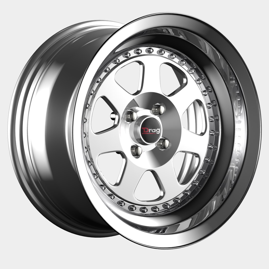 Rim Drag Dr-27 Wheel 3d Model
