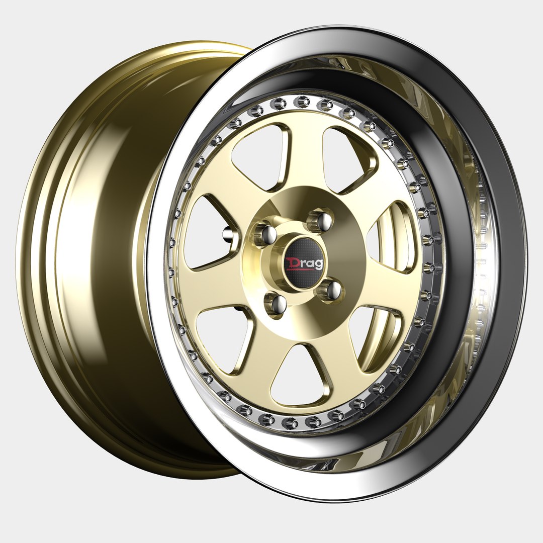 Rim Drag Dr-27 Wheel 3d Model