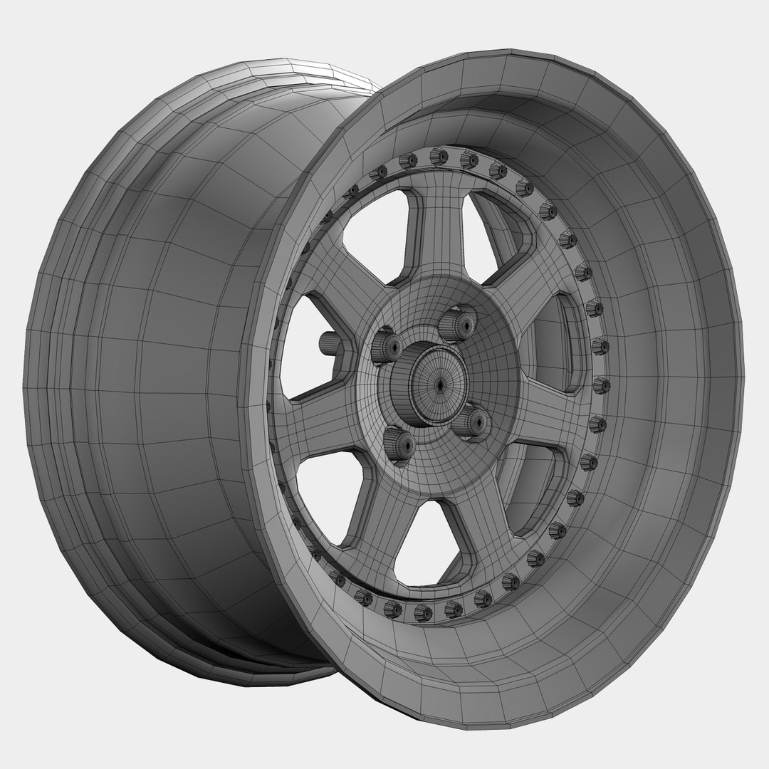 Rim Drag Dr-27 Wheel 3d Model