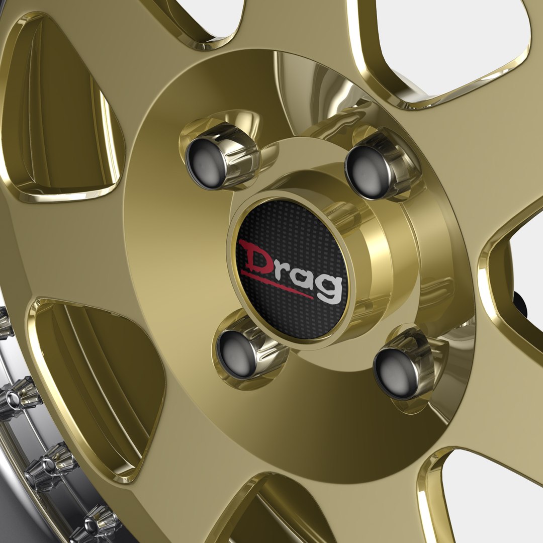 Rim Drag Dr-27 Wheel 3d Model