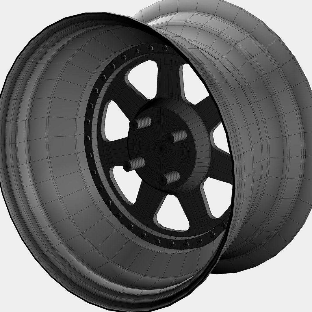 Rim Drag Dr-27 Wheel 3d Model