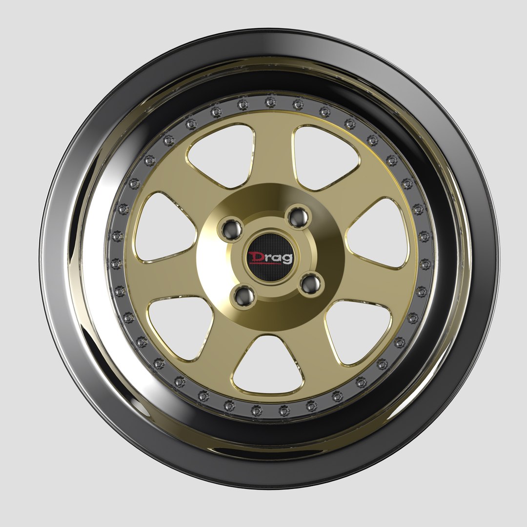 Rim Drag Dr-27 Wheel 3d Model