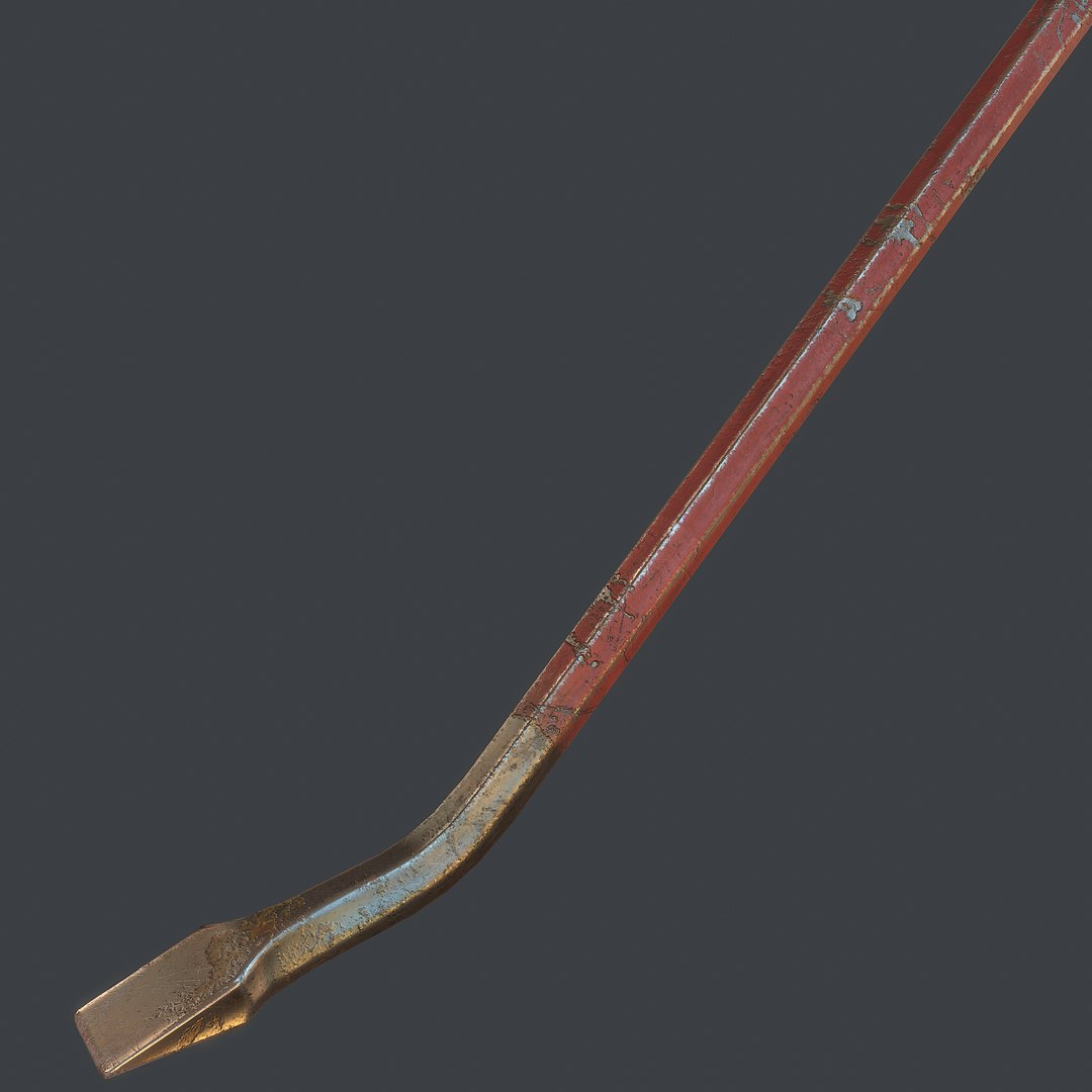 Max Crowbar Asset Polys