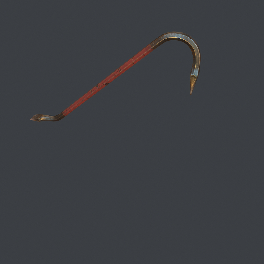 Max Crowbar Asset Polys