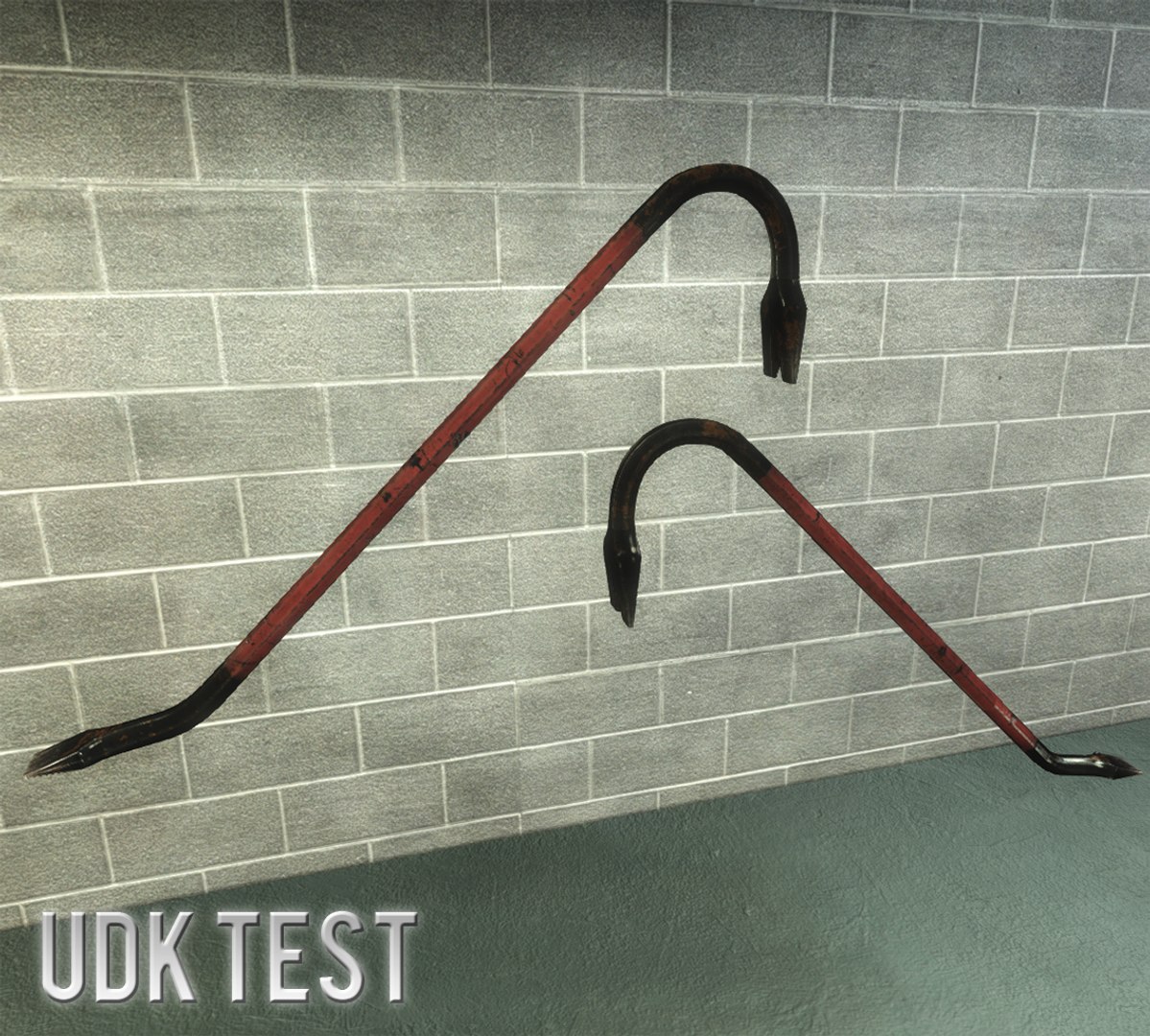 Max Crowbar Asset Polys