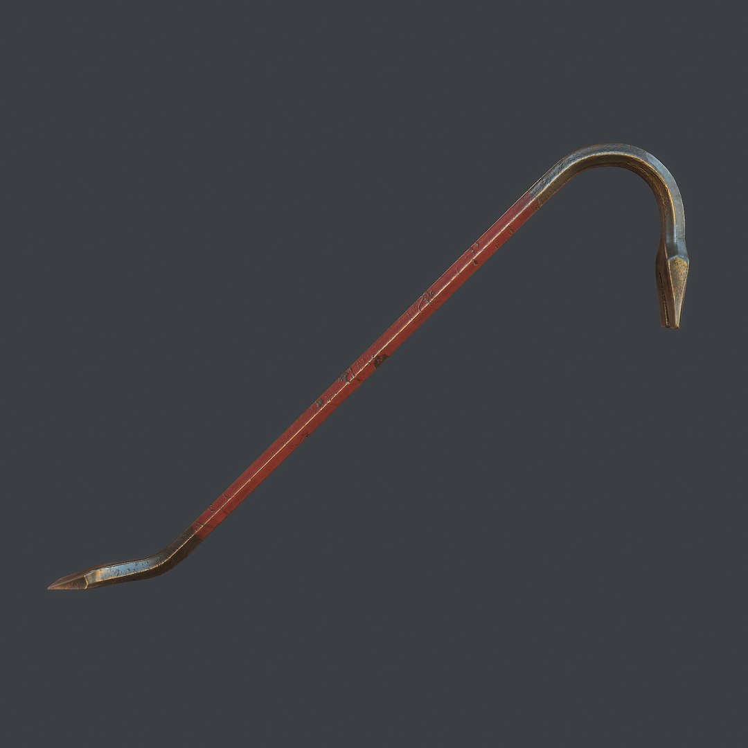 Max Crowbar Asset Polys