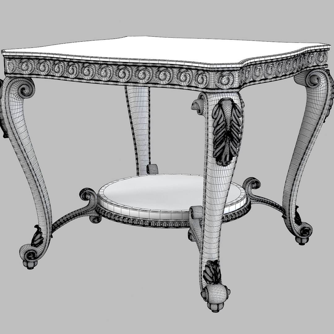 Schnadig Regency Table 3ds