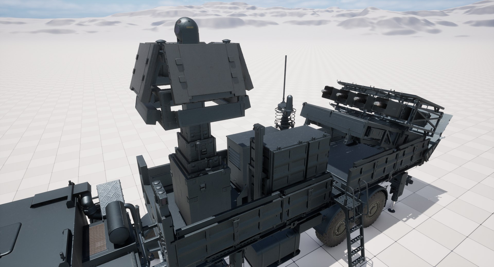 3D Rigged Israel SPYDER Air Defense System Model - TurboSquid 2427536