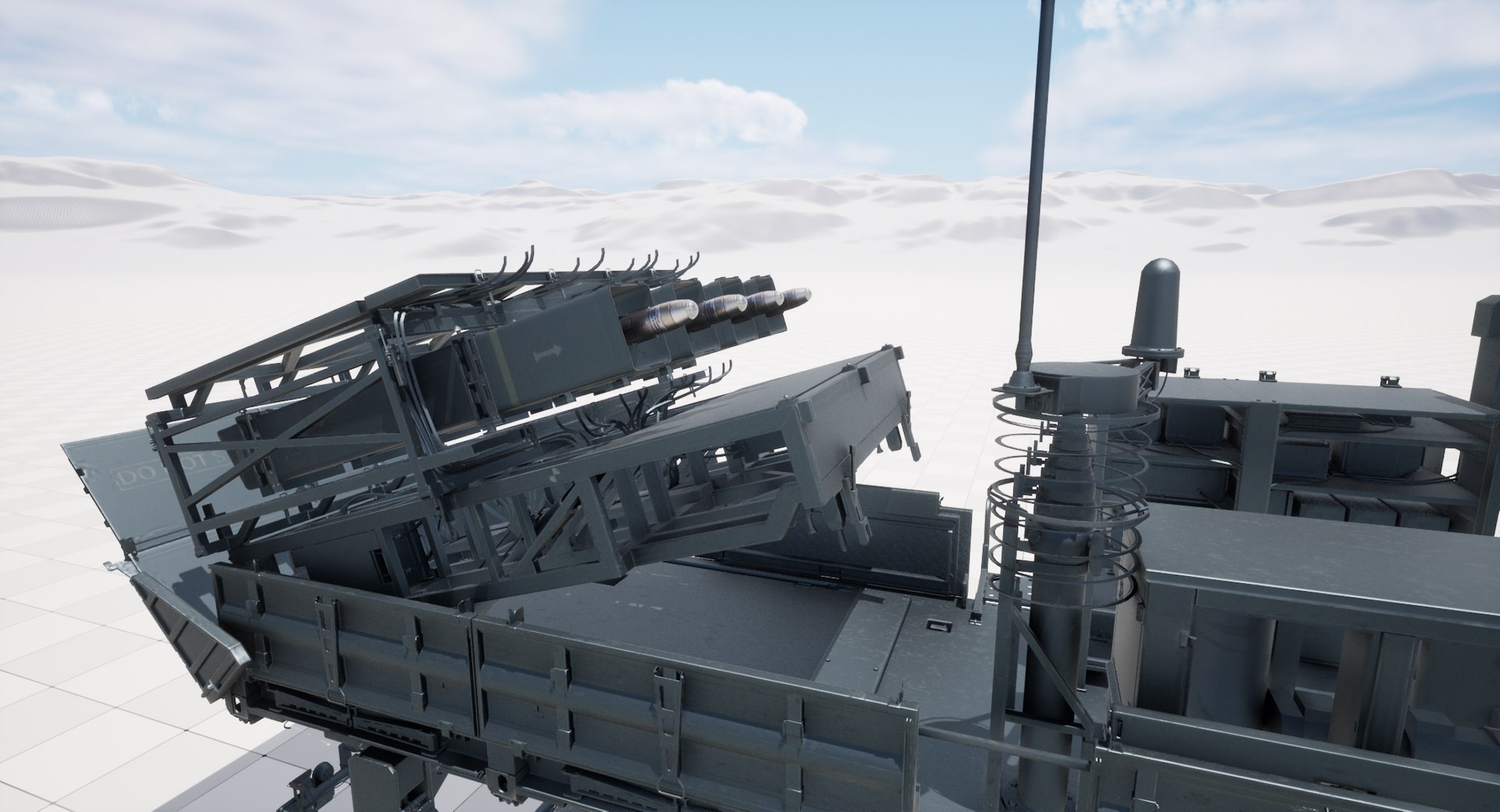 3D Rigged Israel SPYDER Air Defense System Model - TurboSquid 2427536