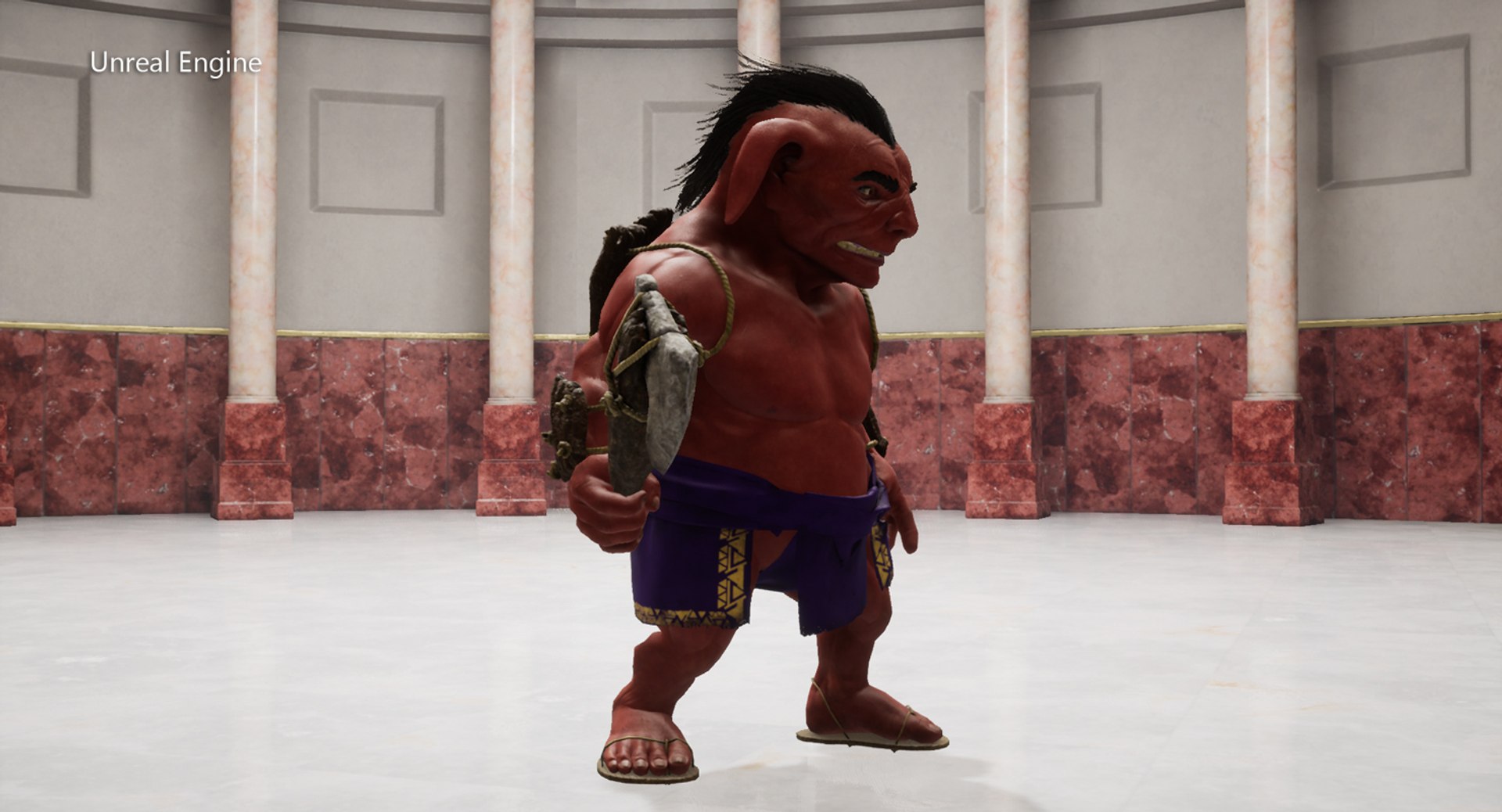 3D Tribal Goblin - TurboSquid 1194967