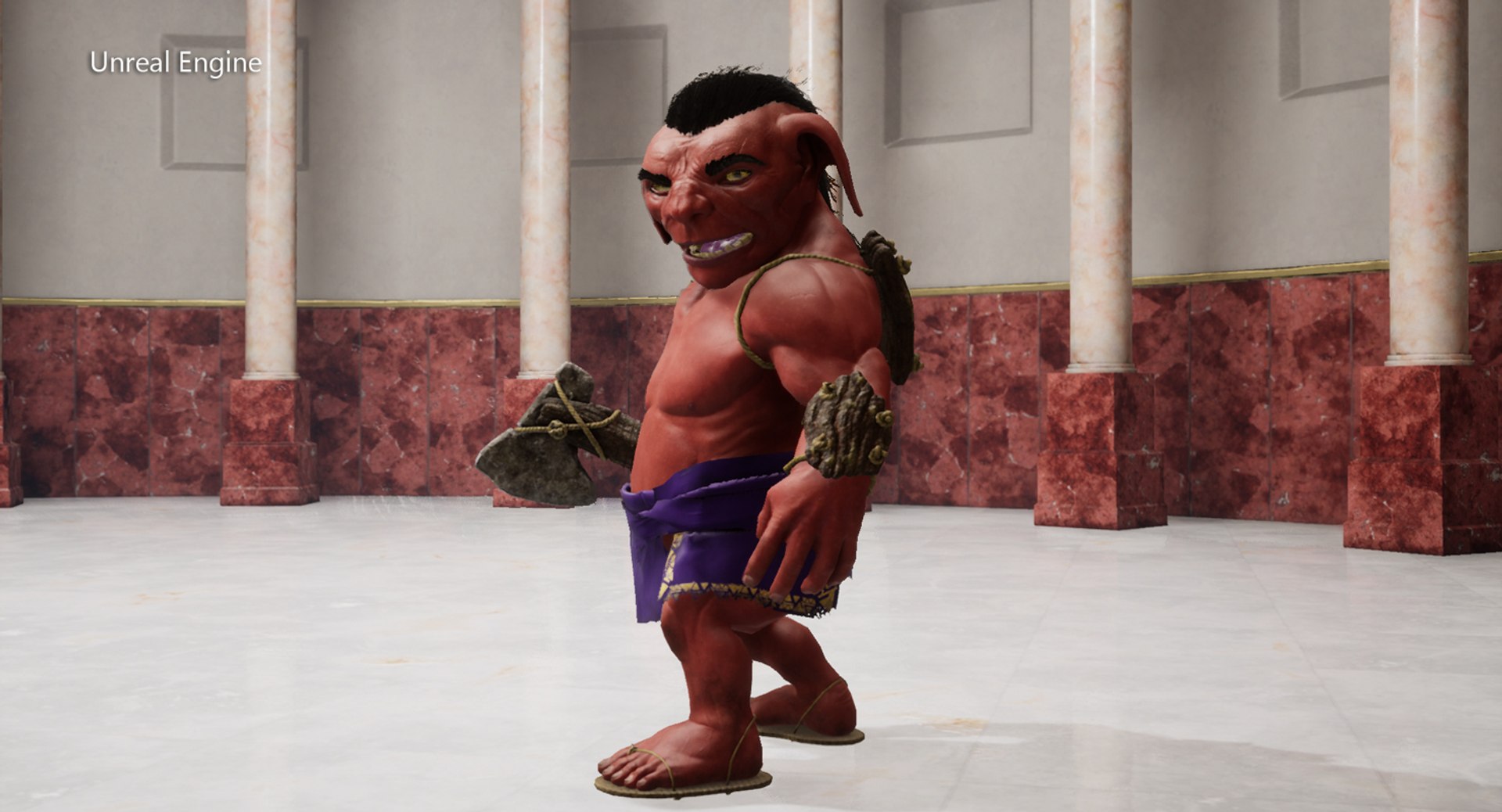 3D Tribal Goblin - TurboSquid 1194967