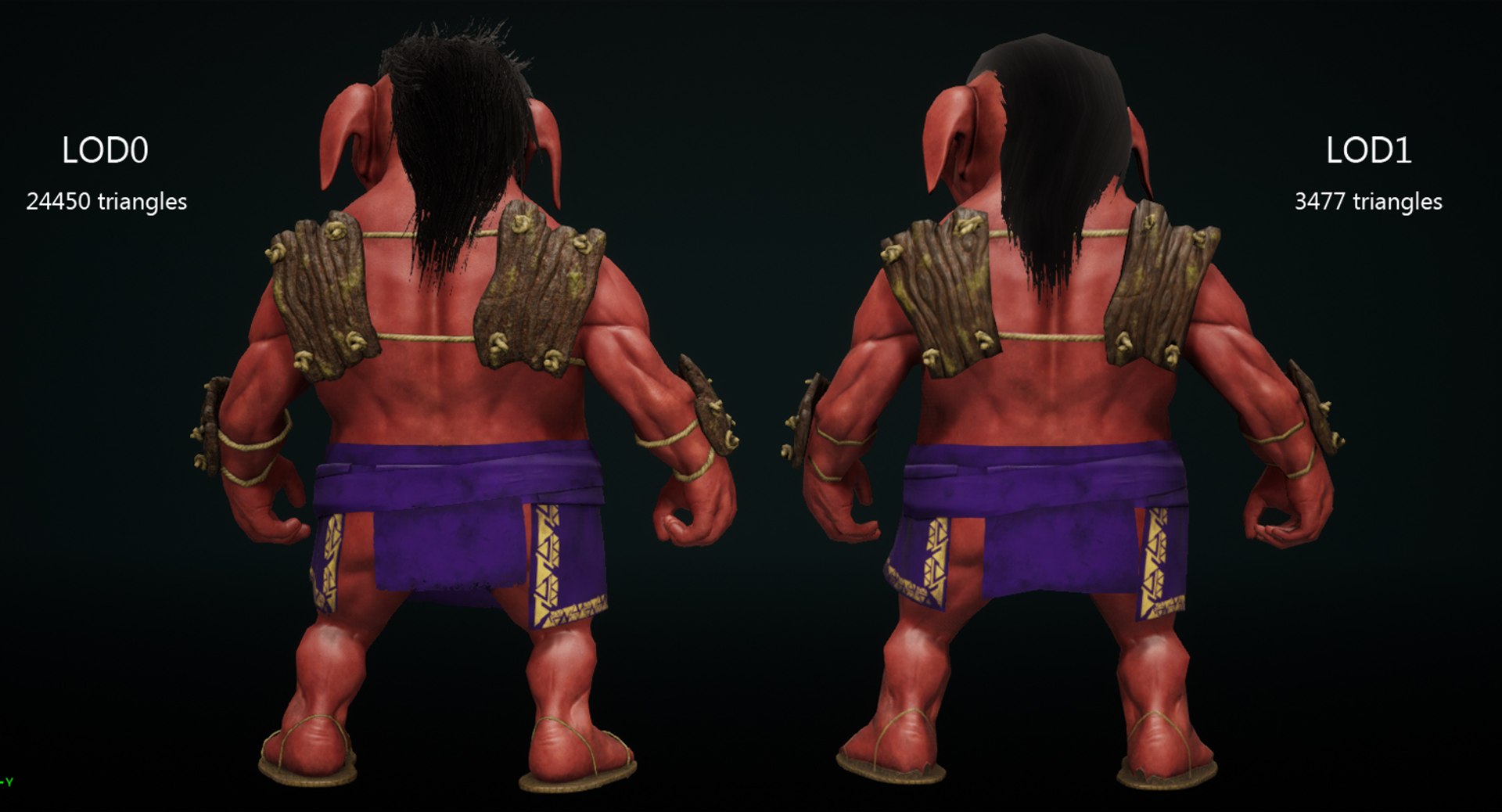 3D Tribal Goblin - TurboSquid 1194967