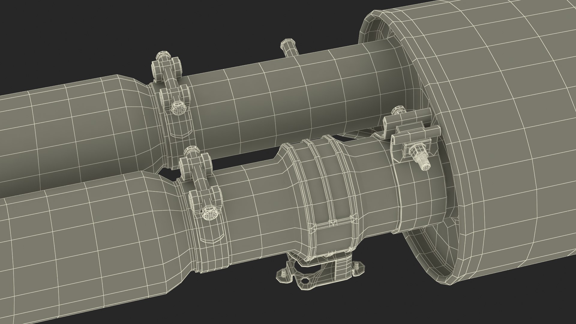 Car Exhaust System 3D - TurboSquid 1926875