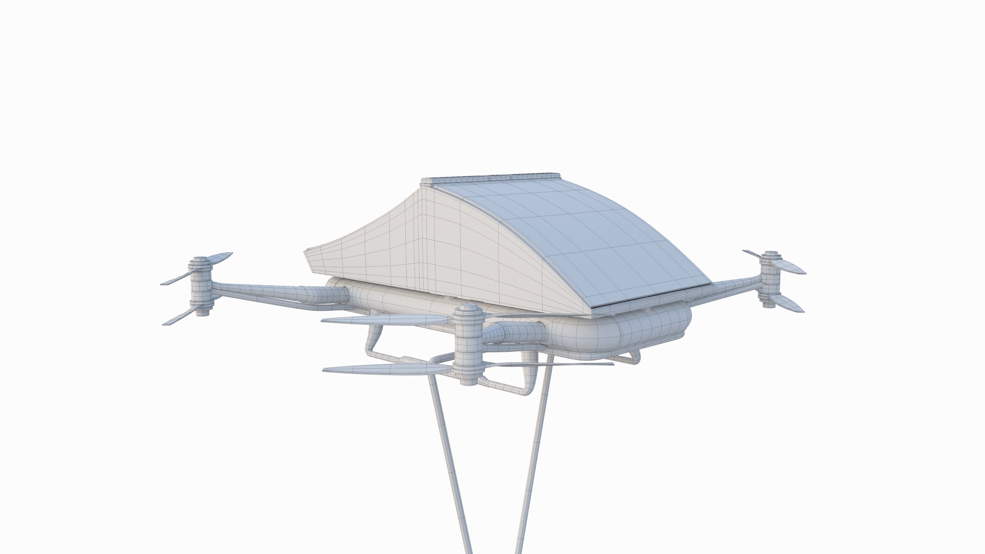 3D Drone Basket Rope Model - TurboSquid 1653949