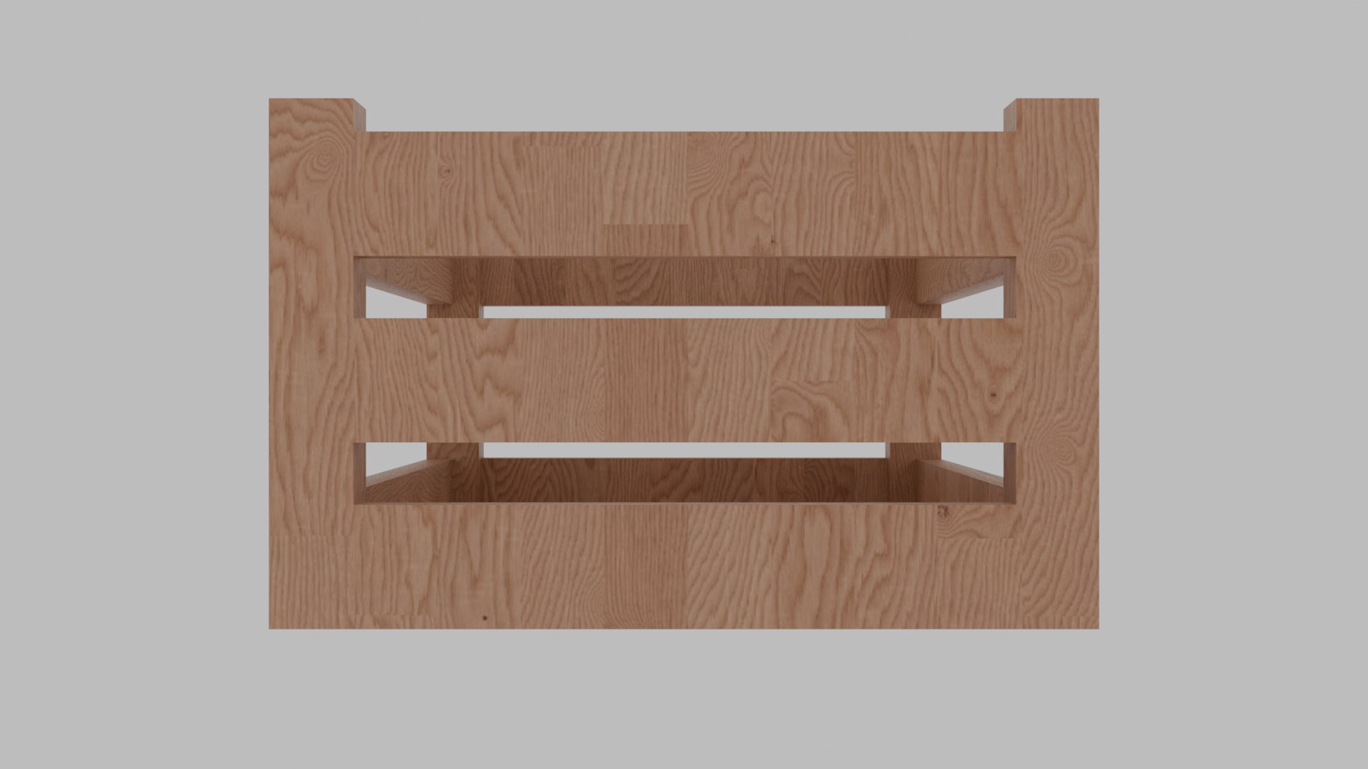 3D Wooden Box Model - TurboSquid 2320717