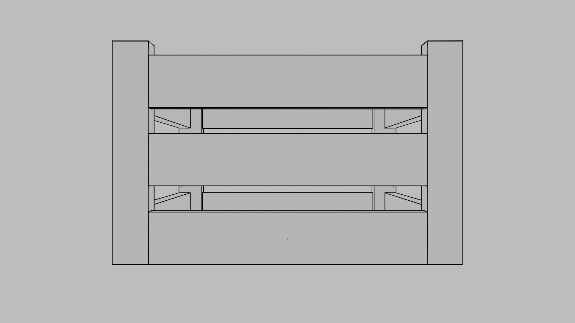 3D Wooden Box Model - TurboSquid 2320717