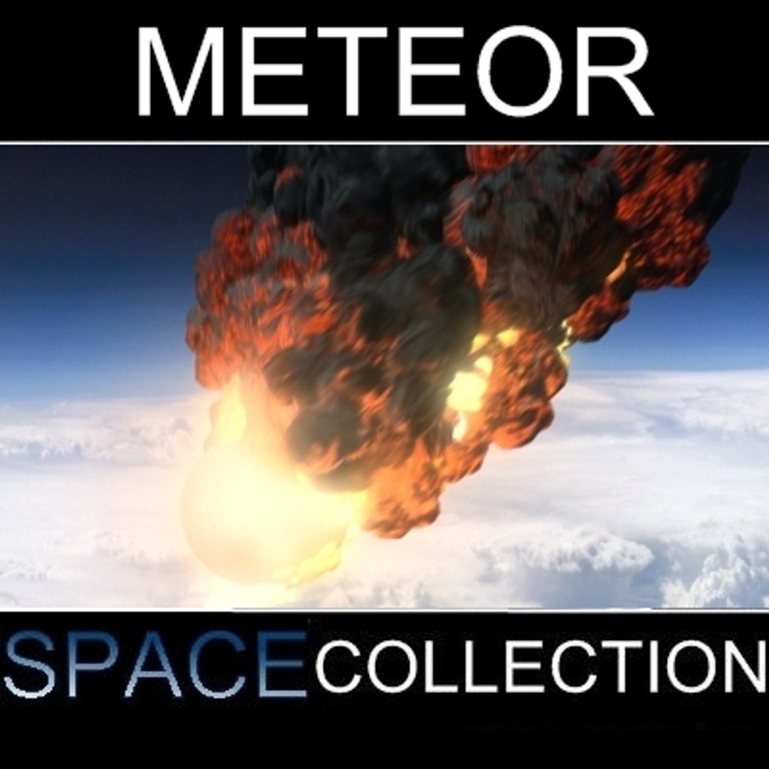 3ds Max Meteor Earths Rock