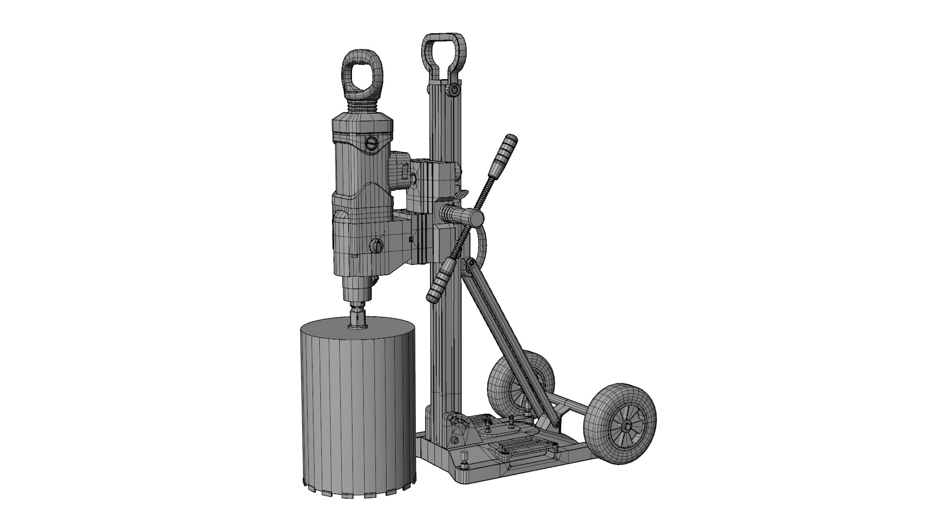 Concrete Coring 3D Model - TurboSquid 2041692
