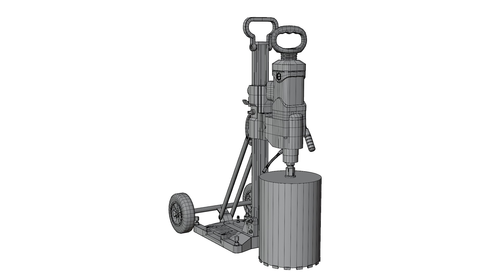 Concrete Coring 3D Model - TurboSquid 2041692