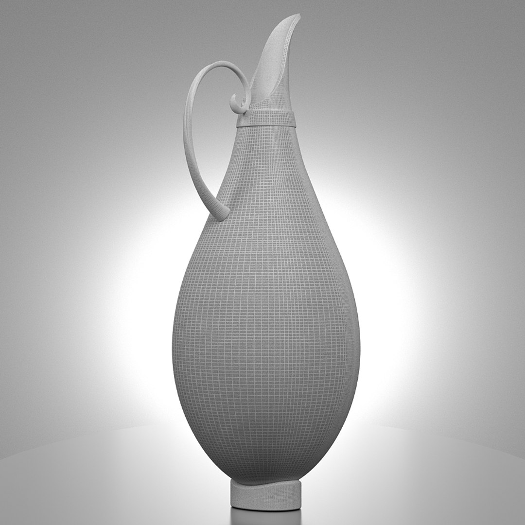 Pitchers Morocco Glass 3D Model - TurboSquid 1194210