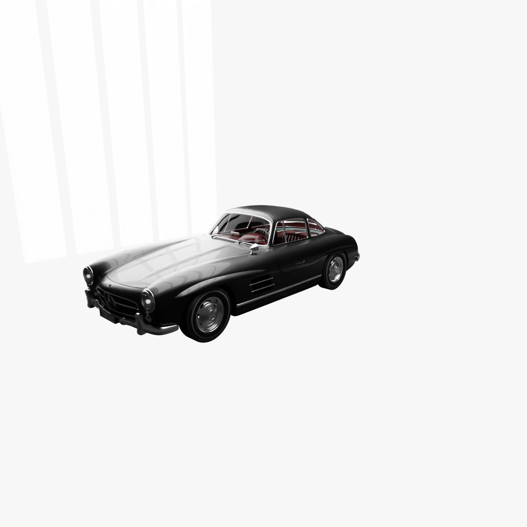 3D Mercedes 300SL - TurboSquid 2450363