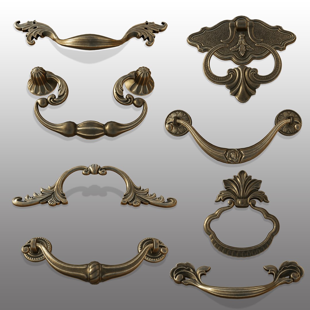 Handle Furniture Hardware 3D Model - TurboSquid 1611705