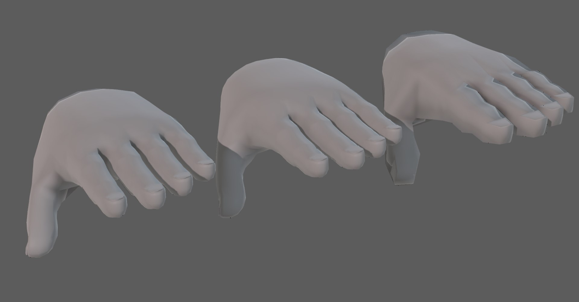 3D Cartoon Hand Model - TurboSquid 1487754