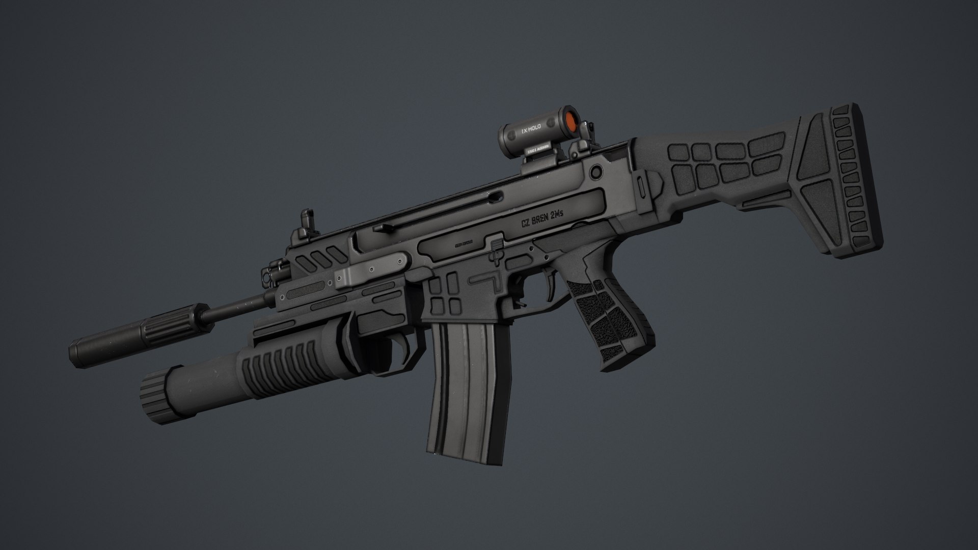 CZ 805 Bren 2 3D - TurboSquid 2249818