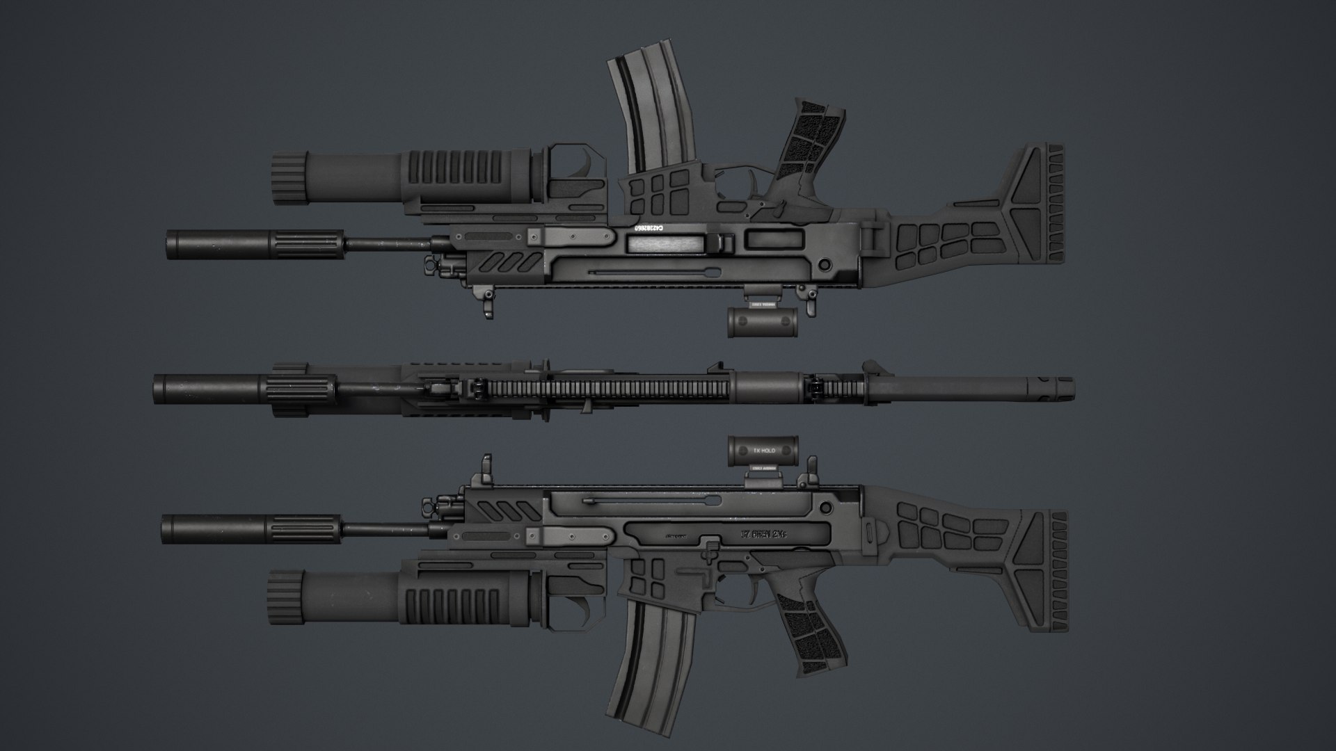 CZ 805 Bren 2 3D - TurboSquid 2249818