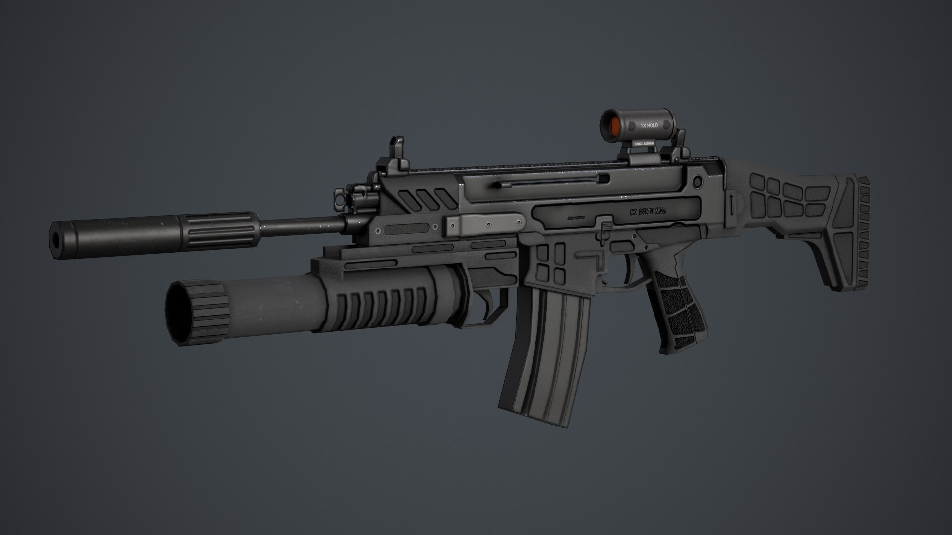 CZ 805 Bren 2 3D - TurboSquid 2249818