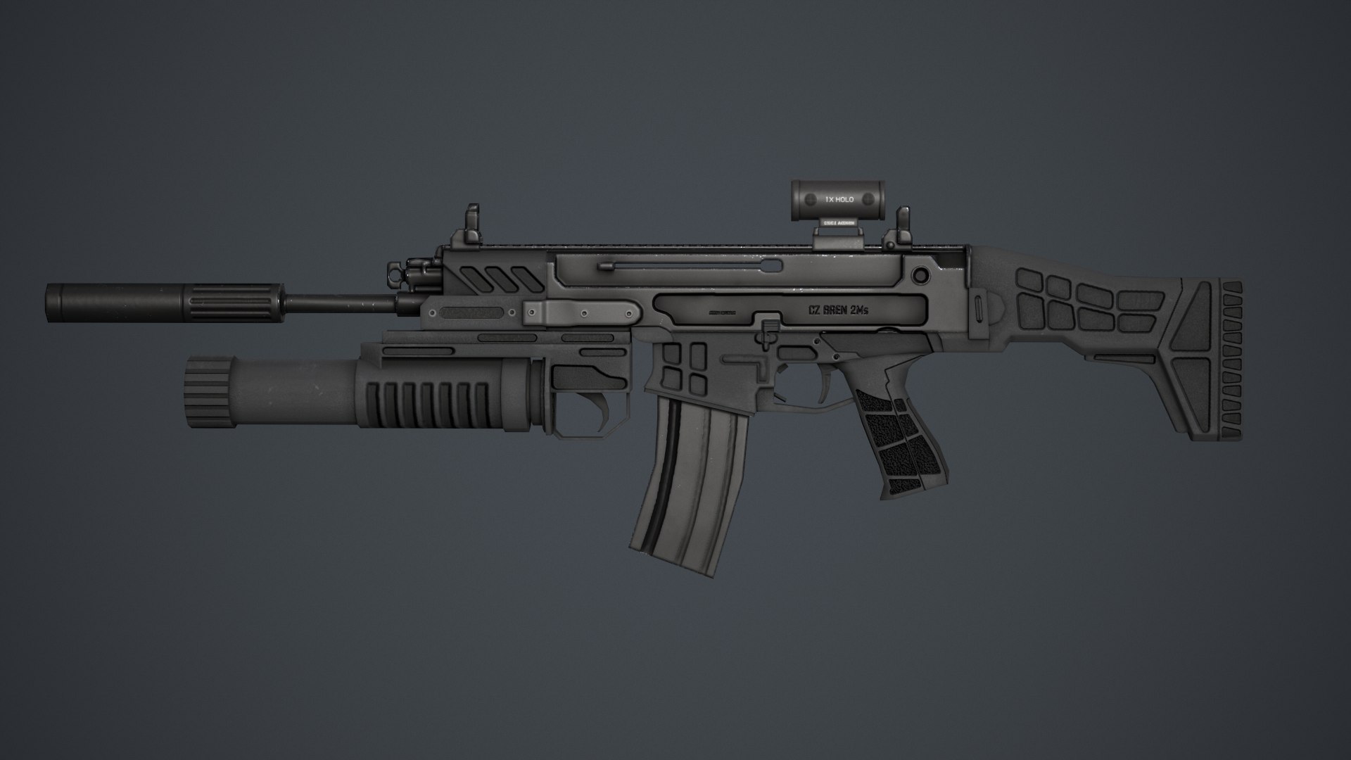 CZ 805 Bren 2 3D - TurboSquid 2249818