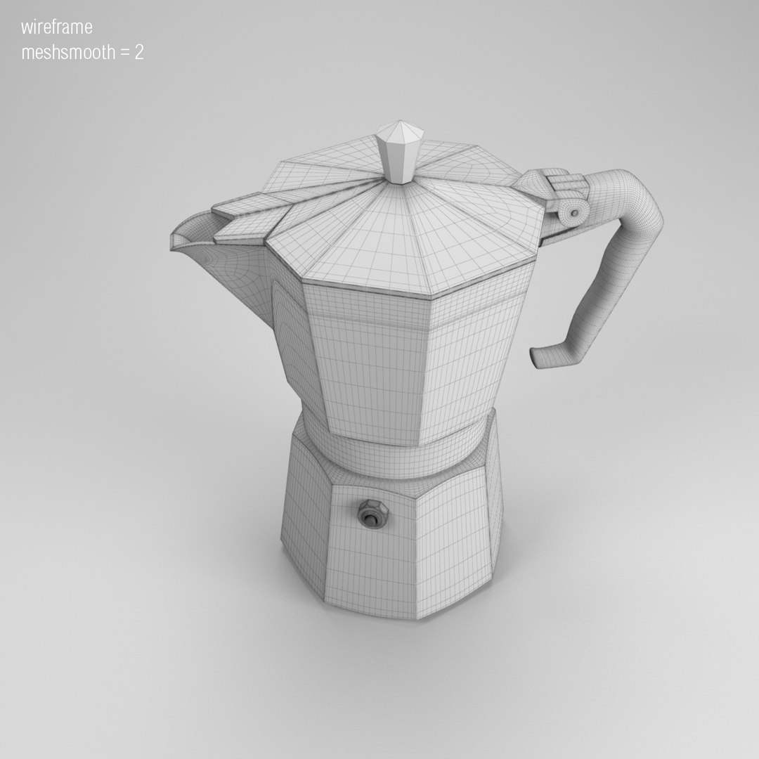 3d 3ds coffee maker