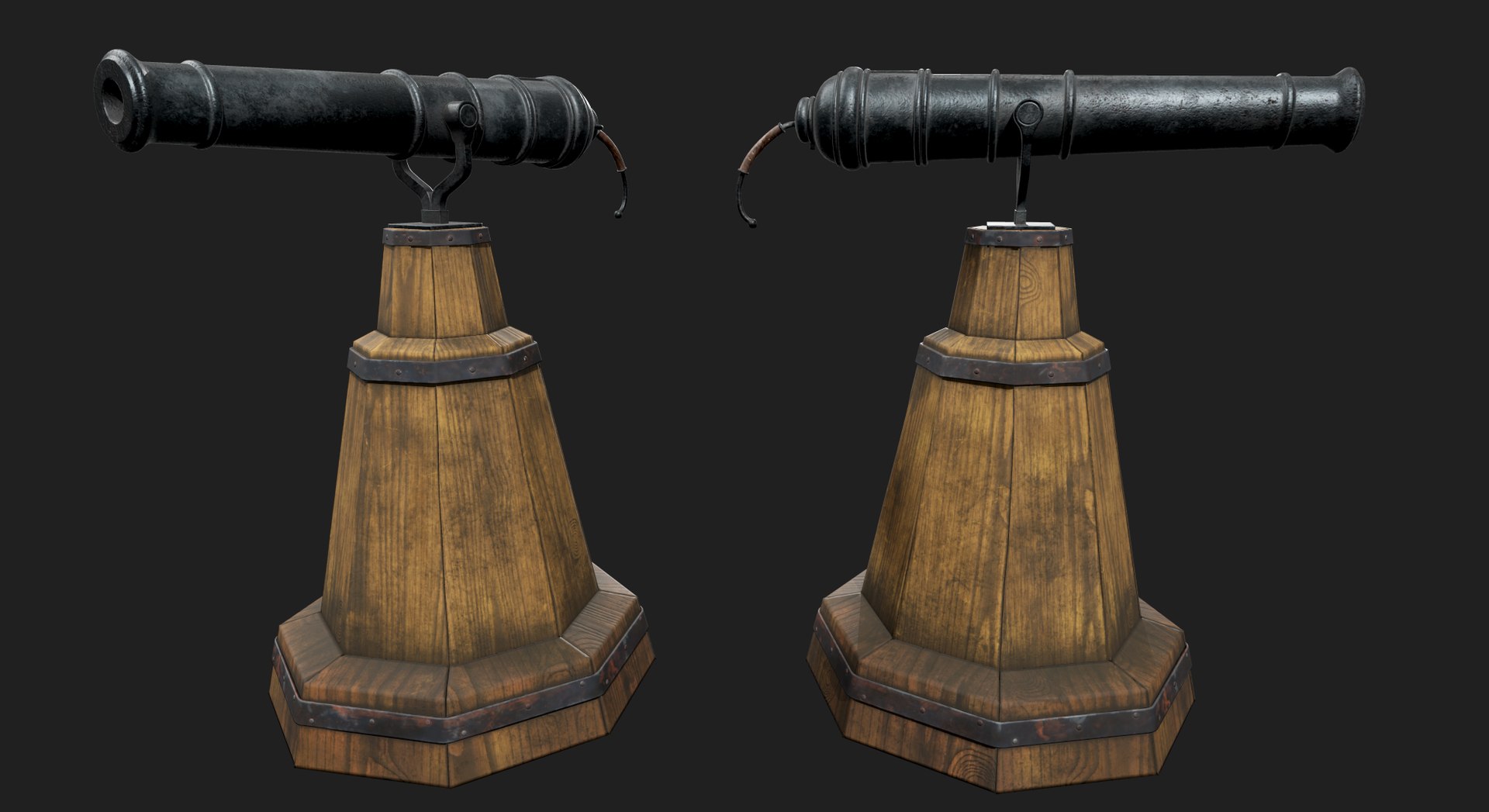 3D Cannon Culverin Model - TurboSquid 1901058