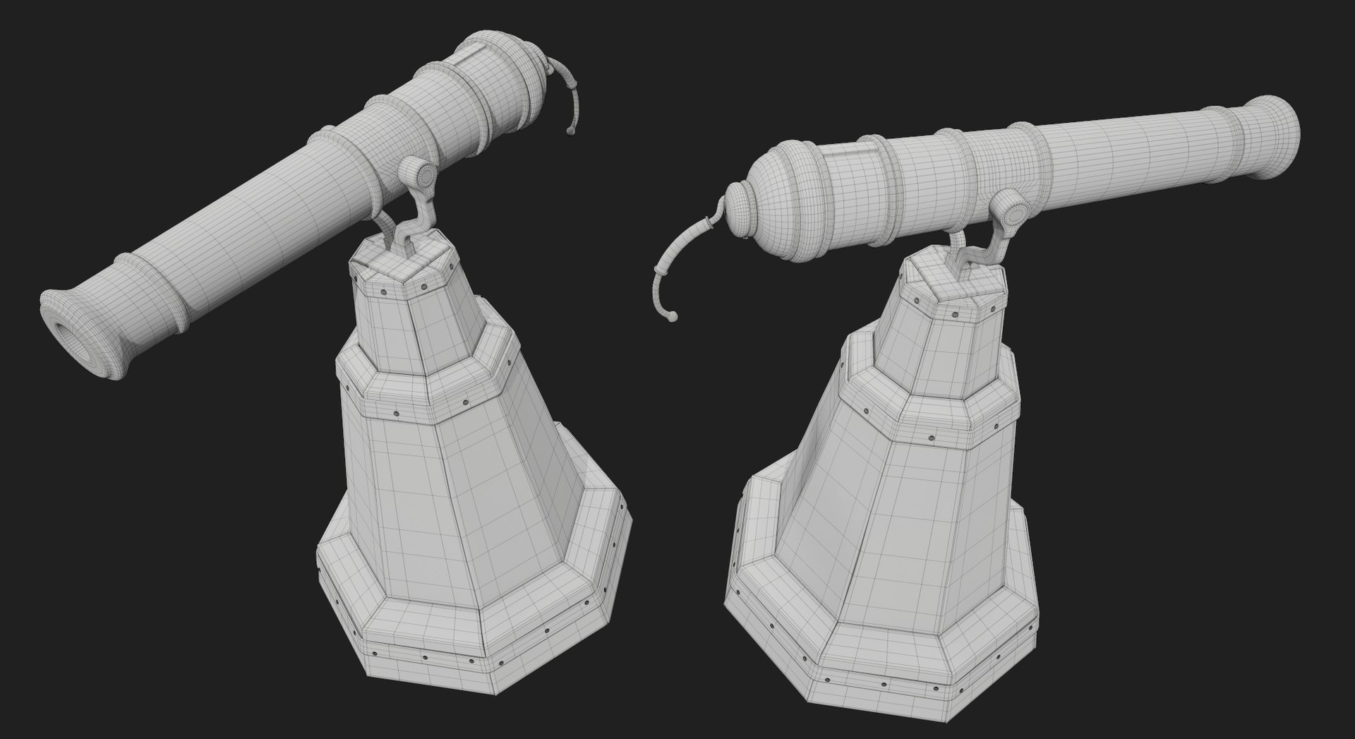 3D Cannon Culverin Model - TurboSquid 1901058