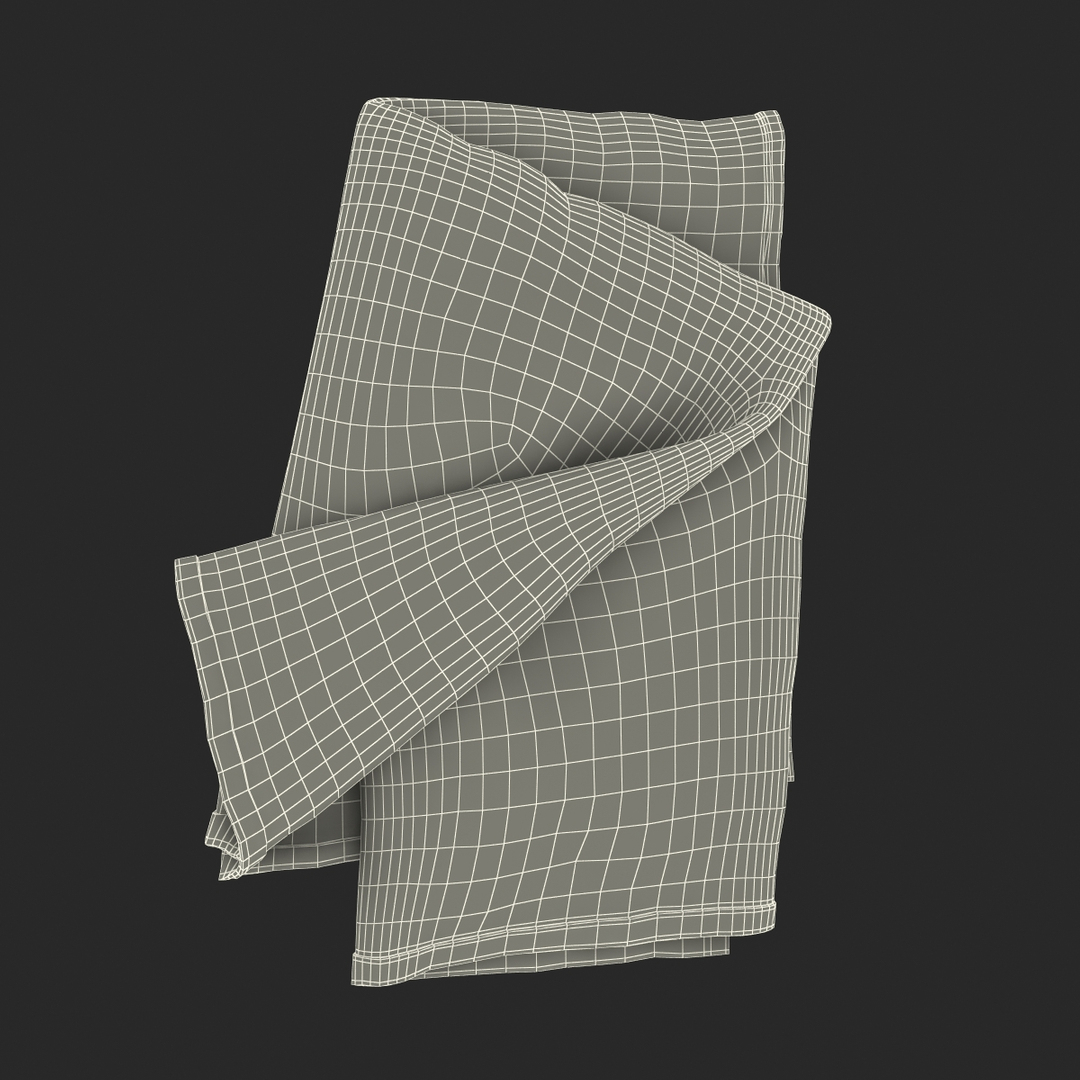 3d model towel 6