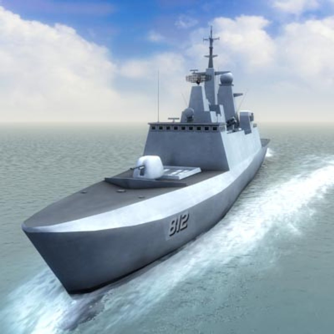 Royal Frigate F3000s 3d Model