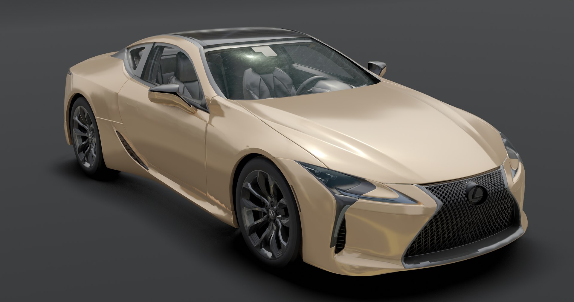 Lexus - LC 500 3D model - TurboSquid 2137674