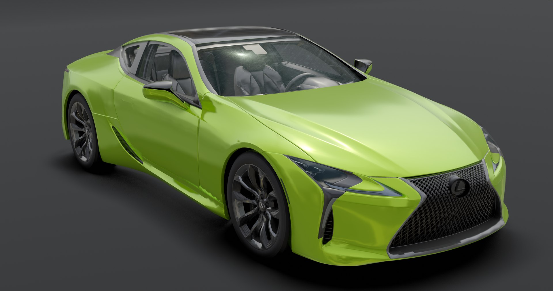 Lexus - LC 500 3D Model - TurboSquid 2137674