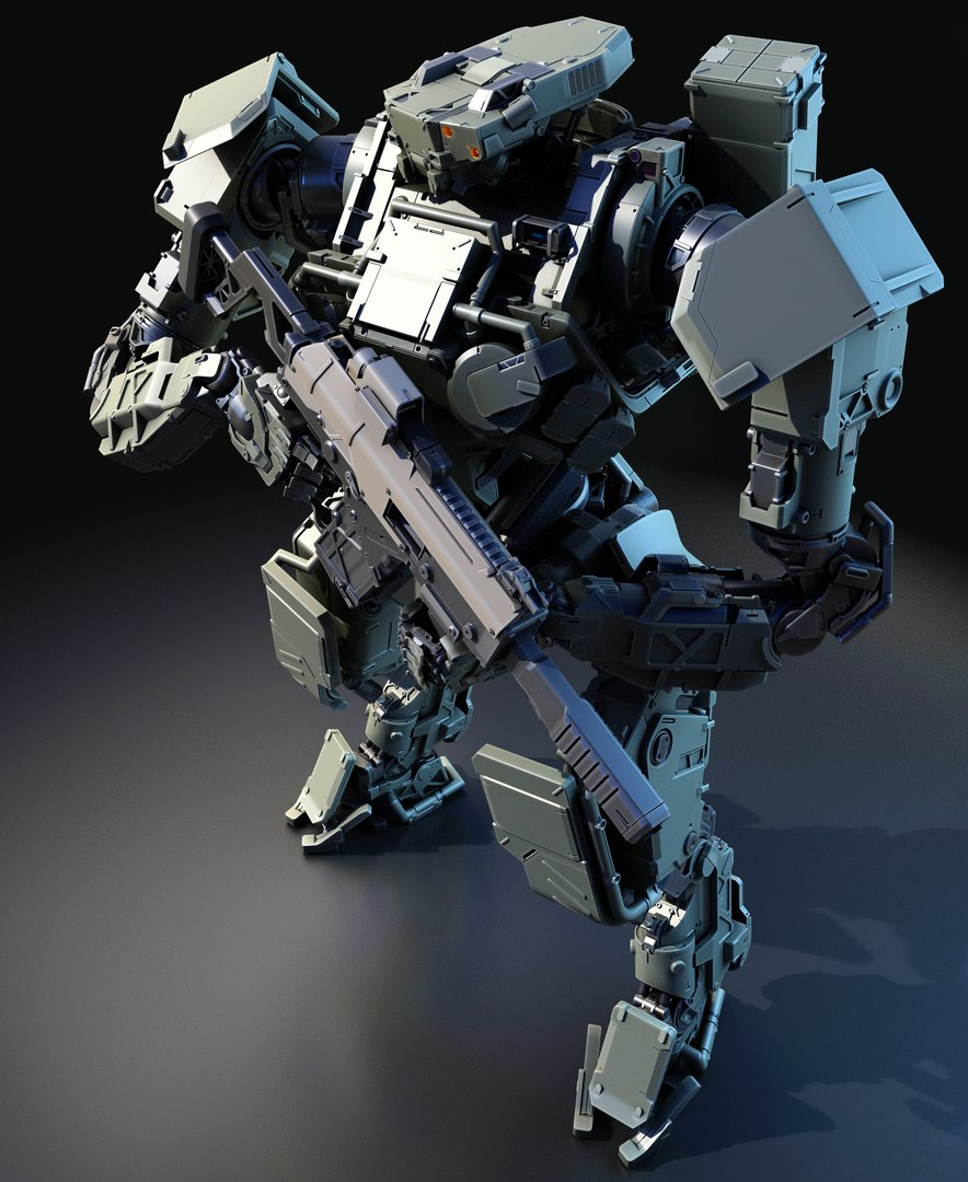 3D Model Robot Biped - TurboSquid 1604979