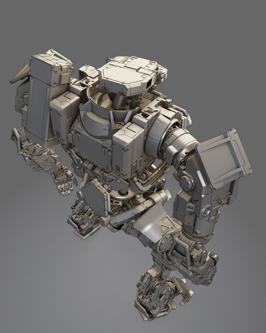 3D Model Robot Biped - TurboSquid 1604979