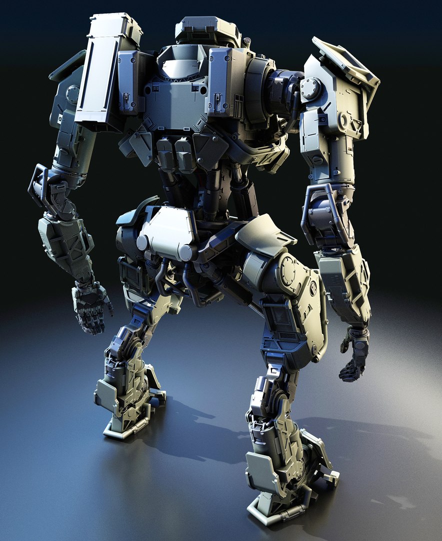 3D Model Robot Biped - TurboSquid 1604979