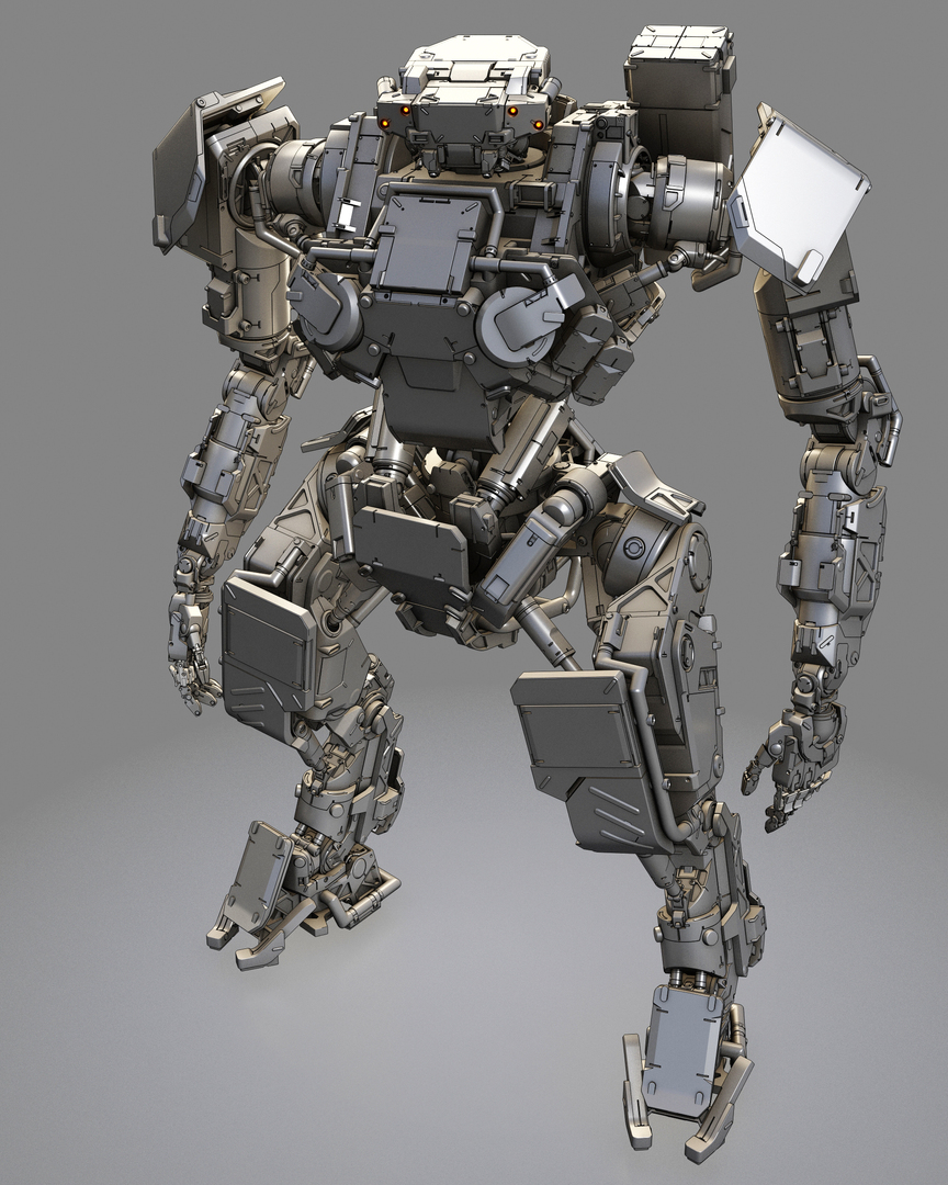 3D model robot biped - TurboSquid 1604979
