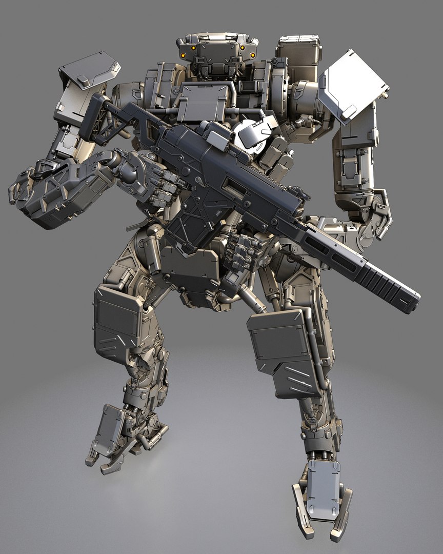 3D Model Robot Biped - TurboSquid 1604979