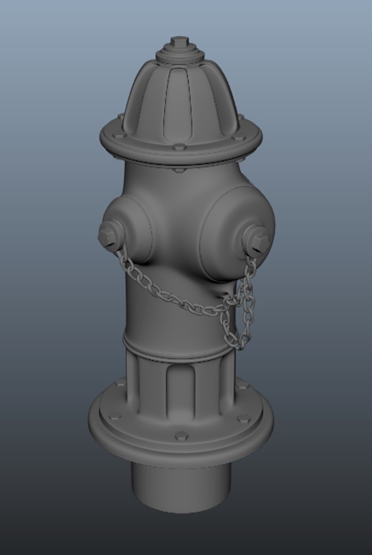 hydrant 3d model