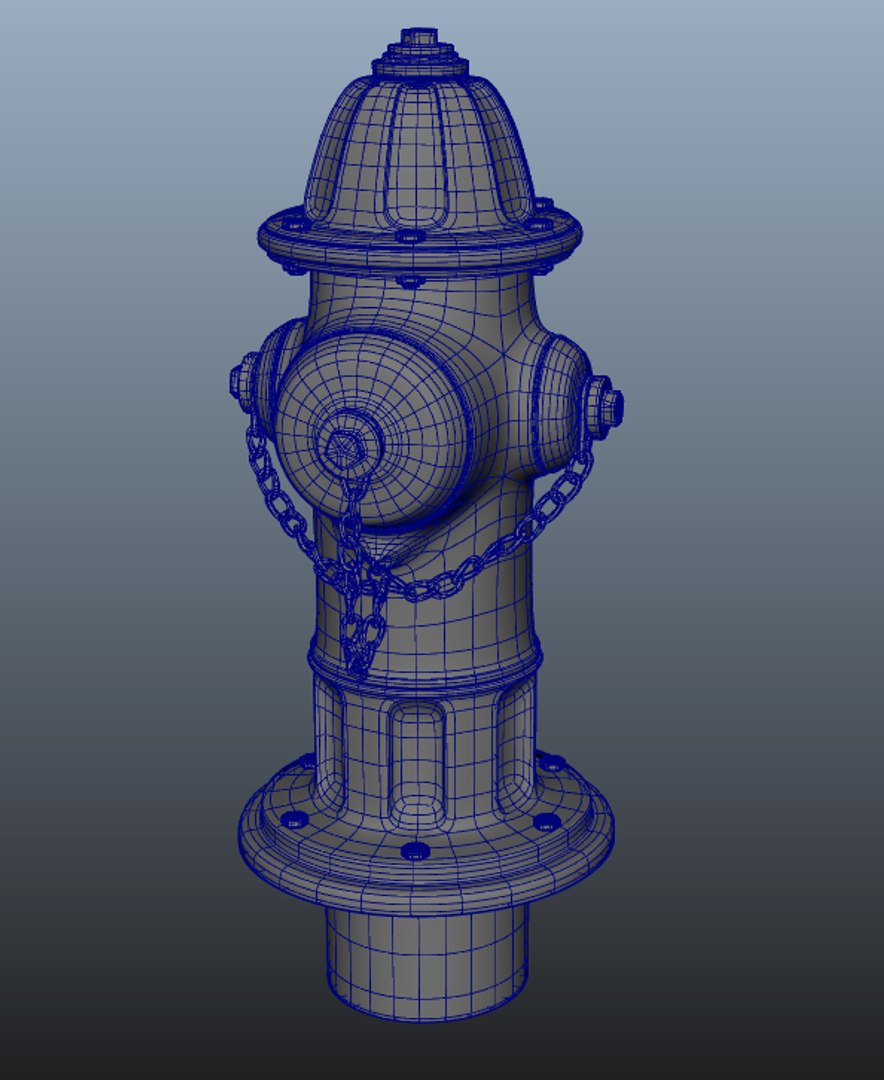 hydrant 3d model