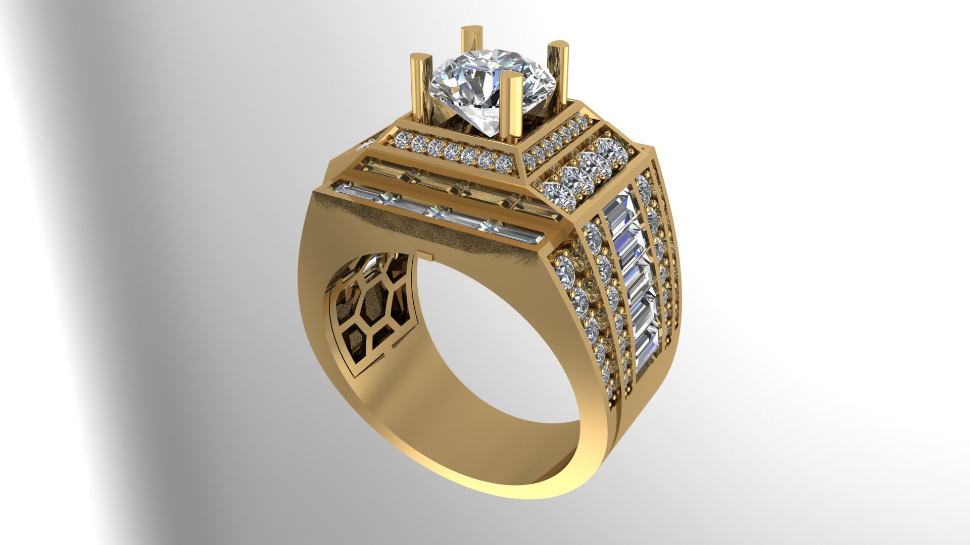 Men Ring 384 3D - TurboSquid 2399807