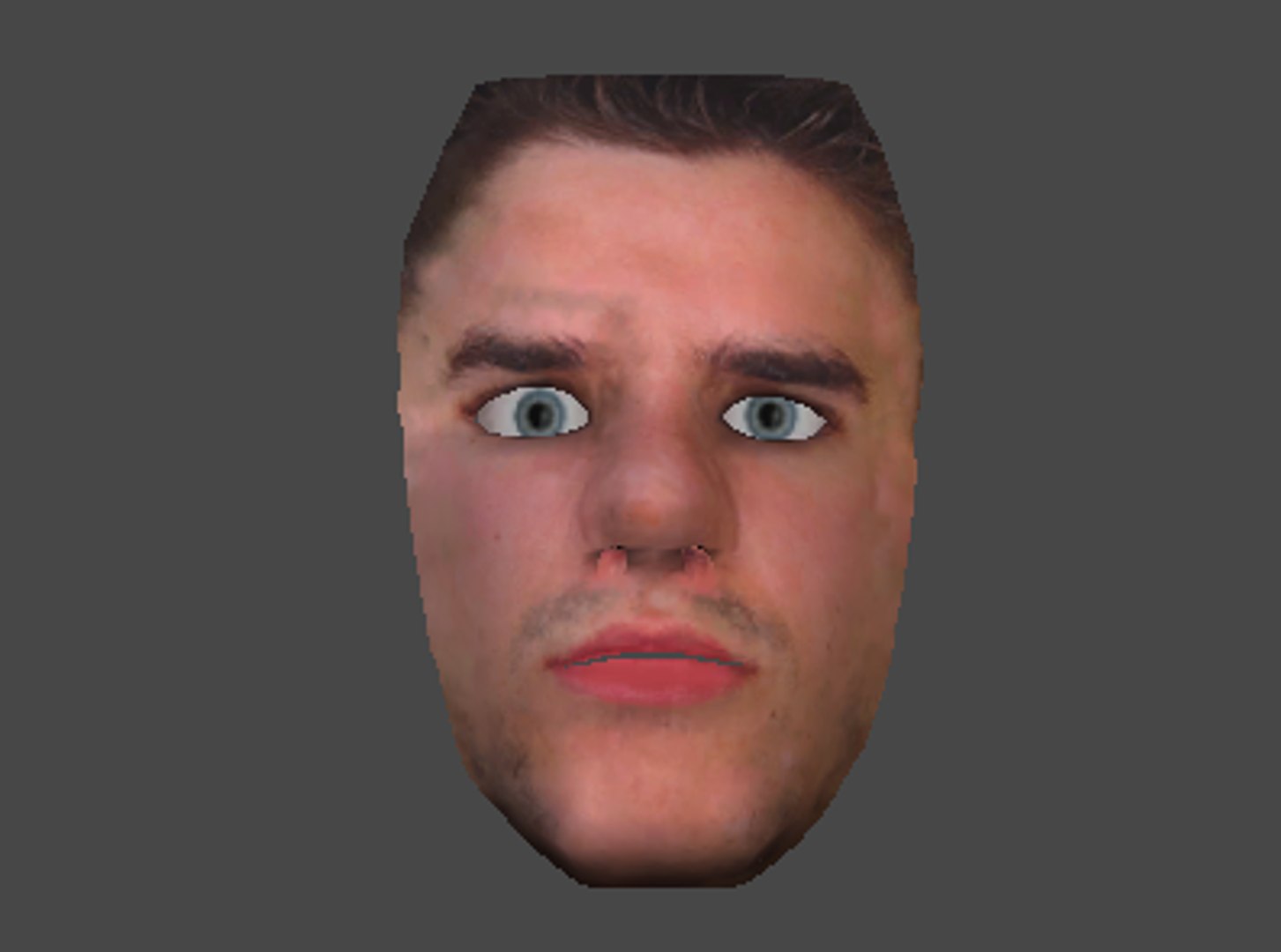 face 3d model