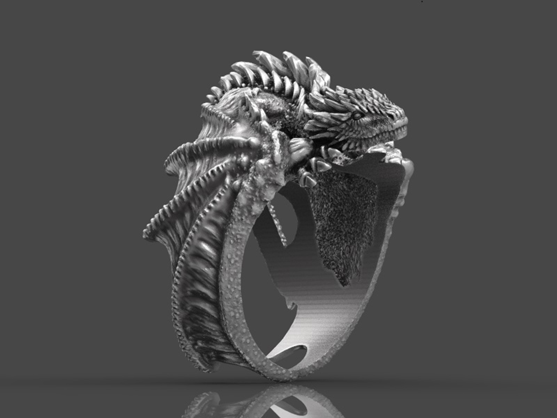Dragon ring 3D model - TurboSquid 1981769
